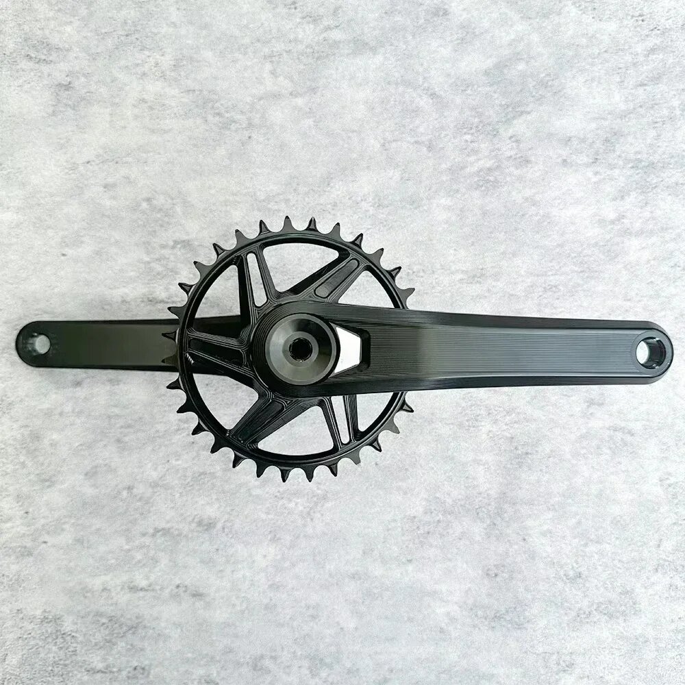 ACTOFIVE MTB CRANKSET CX алюминиевые шатуны 7075-T6 для SRAM DUB с 165MM, 130mm Spindle, QB04-BLACK