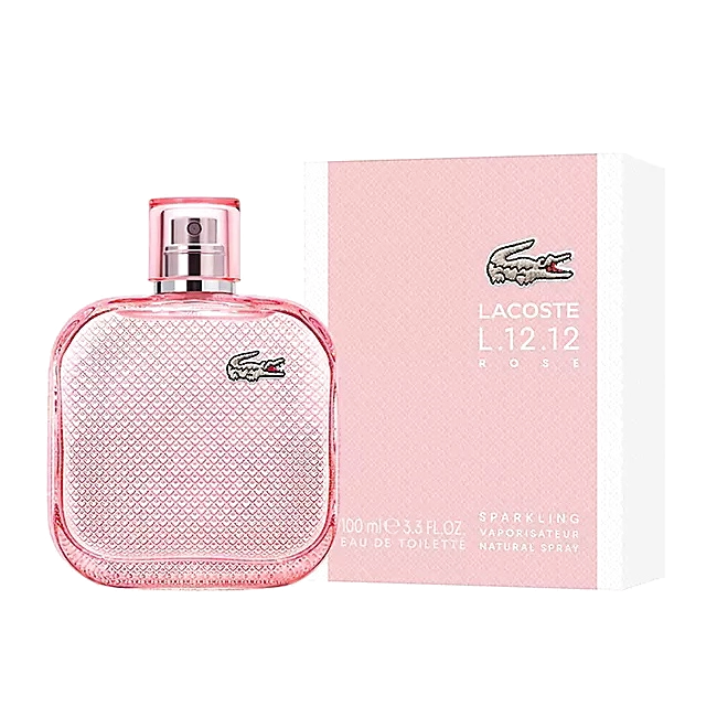Женский аромат Лакост Л 12.12 Роуз Спарклинг 100 мл - Lacoste Rose Sparkling Искрящаяся Роза
