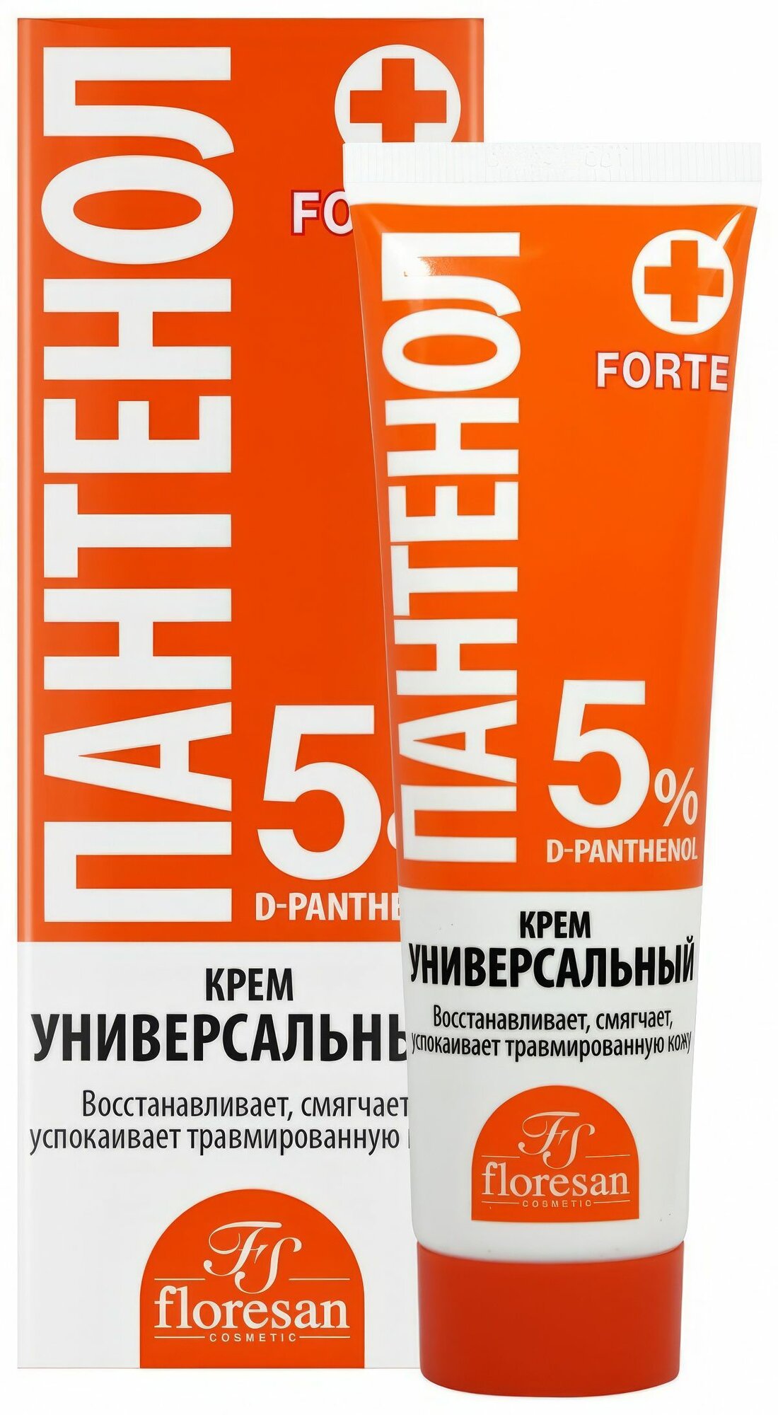 Крем Floresan Пантенол универсальный, 5% d-panthenol, 100 мл