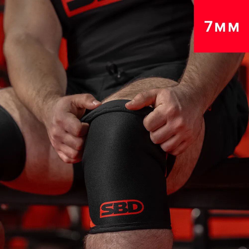 Наколенники для тяжелой атлетики SBD Knee Sleeves KS007-004 (M)