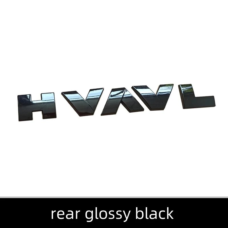 Haval H6 логотип задний glossy black, Style: F7 F7x 2024 2025