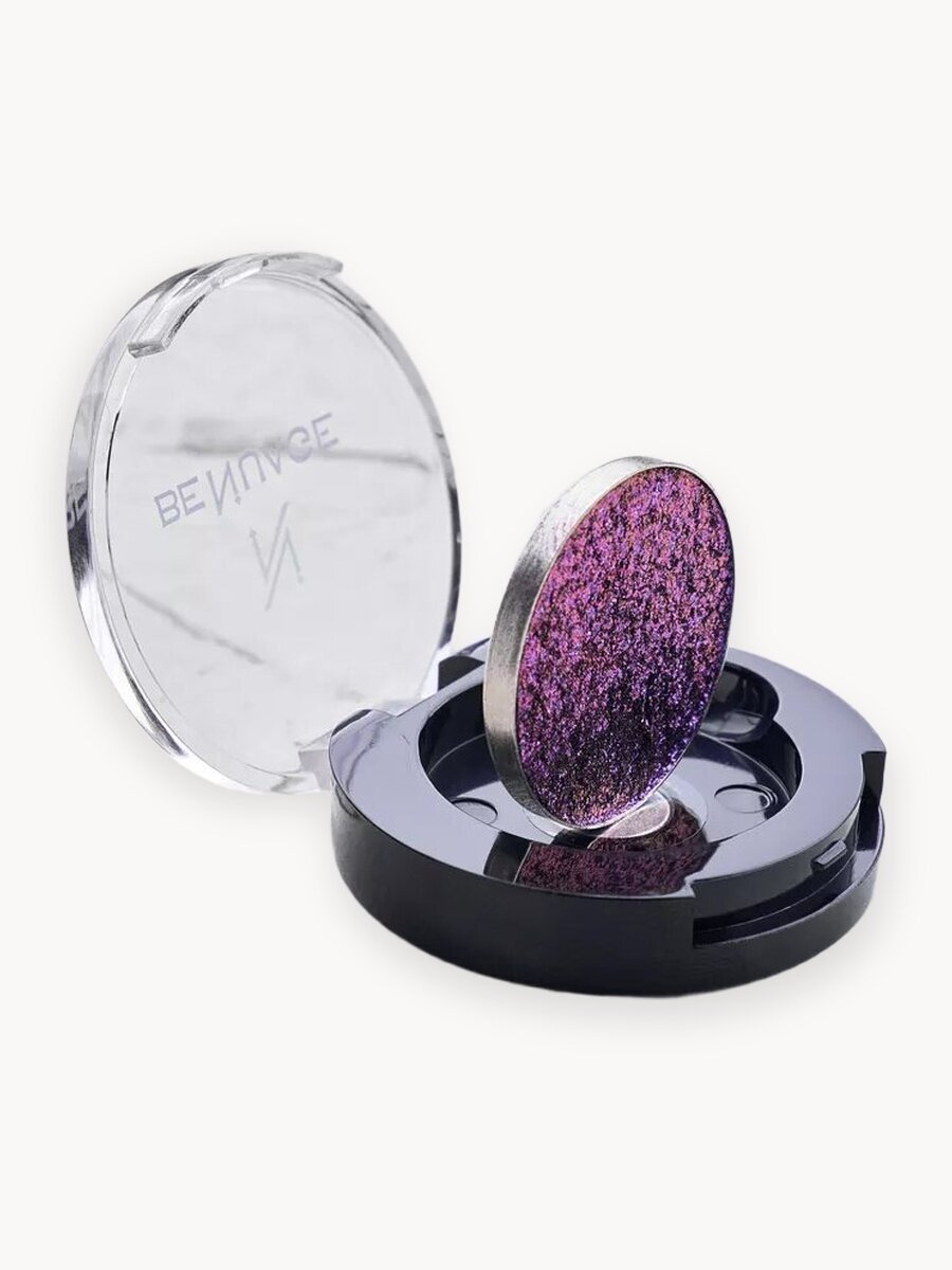 Тени спаркл для век BeNuage С06 Сирена мультихромные, блестящие