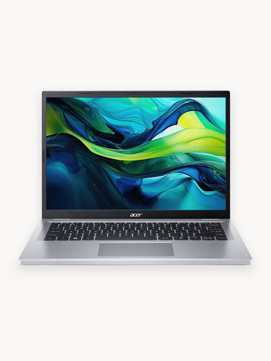 Ноутбук Acer Aspire Go 14 AG14-21P-R4XC NX. KXDCD.008 (14", Ryzen 3 7320U, 8 ГБ/ SSD 256 ГБ) Серебристый