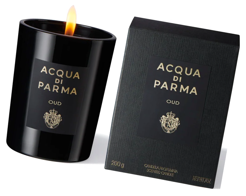 Парфюмированная свеча Di Parma Oud 200 гр для женщин и мужчин - Ди Парма Уд