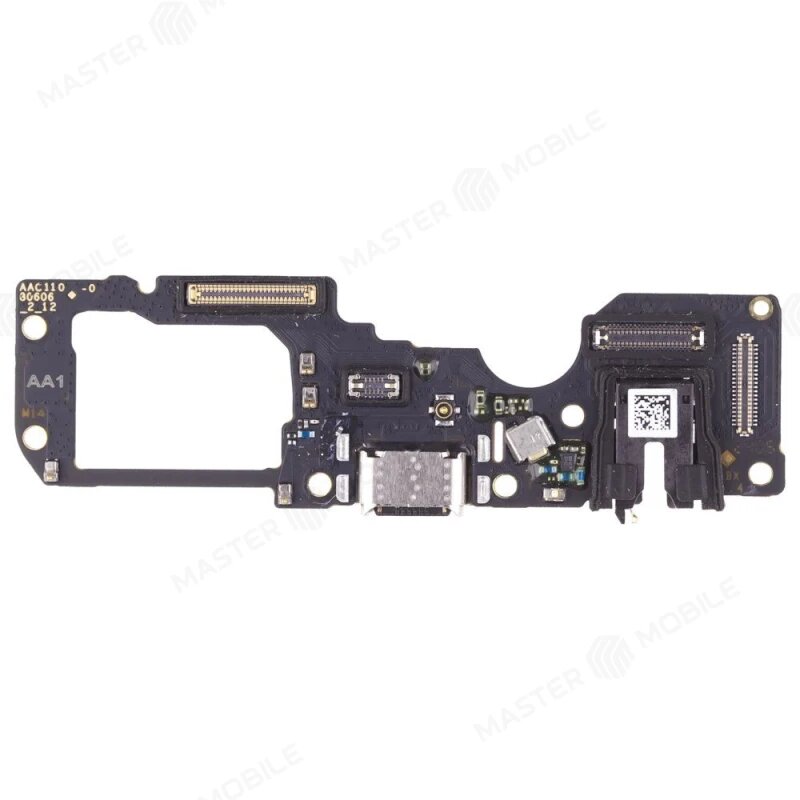 Нижняя плата для OPPO A78 4G (CPH2565) с комп. + разъем зарядки + микрофон (ORIG100)