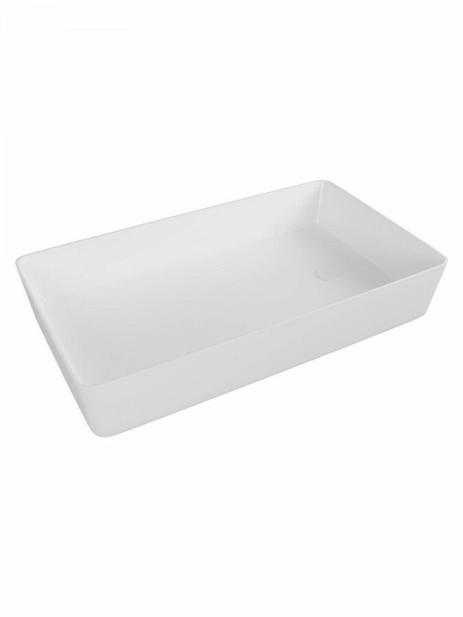 Раковина JOKI Квадро JK3124055 накладная, 60x34 см, цвет белый глянец
