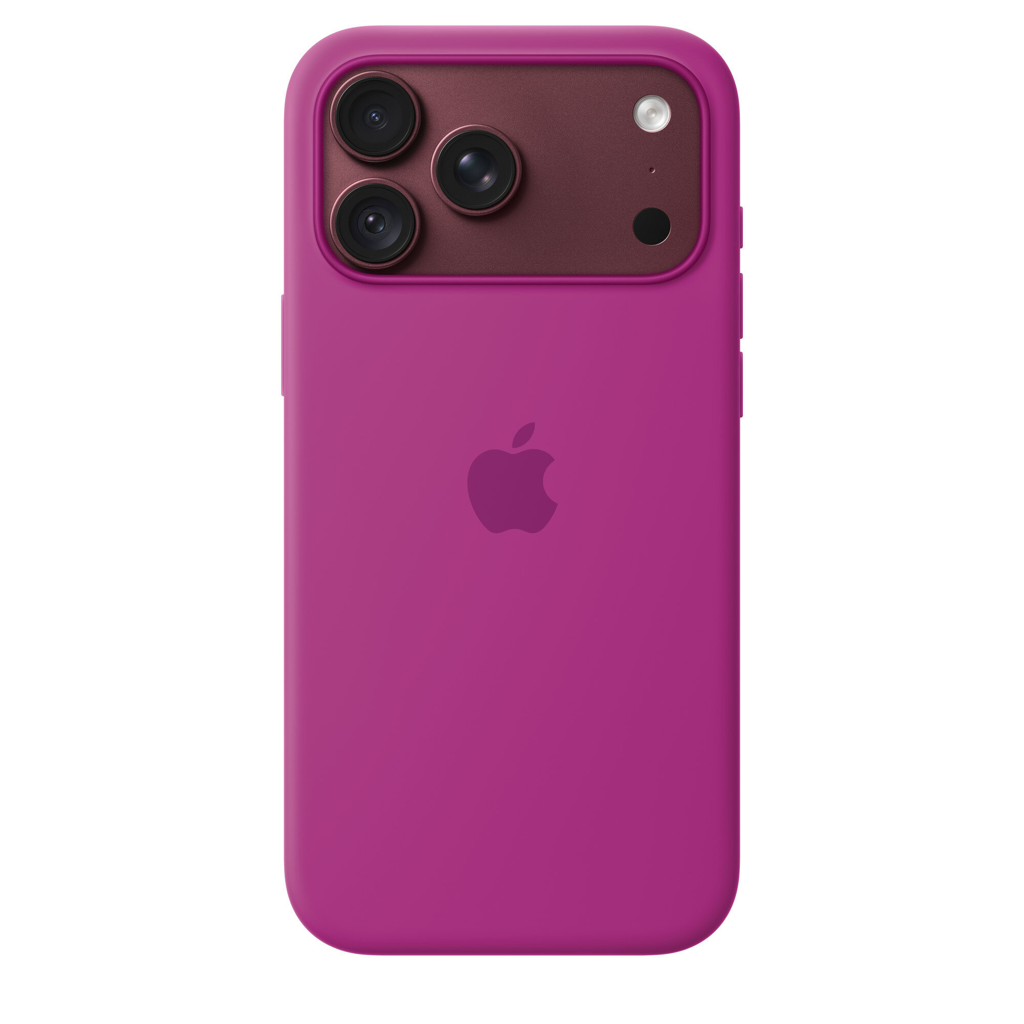 Чехол Apple iPhone 18 Pro Max Silicone Case with MagSafe - Magenta(MK904)