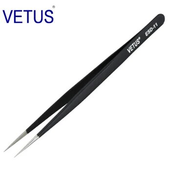VETUS Пинцет для наращивания ресниц ESD-11