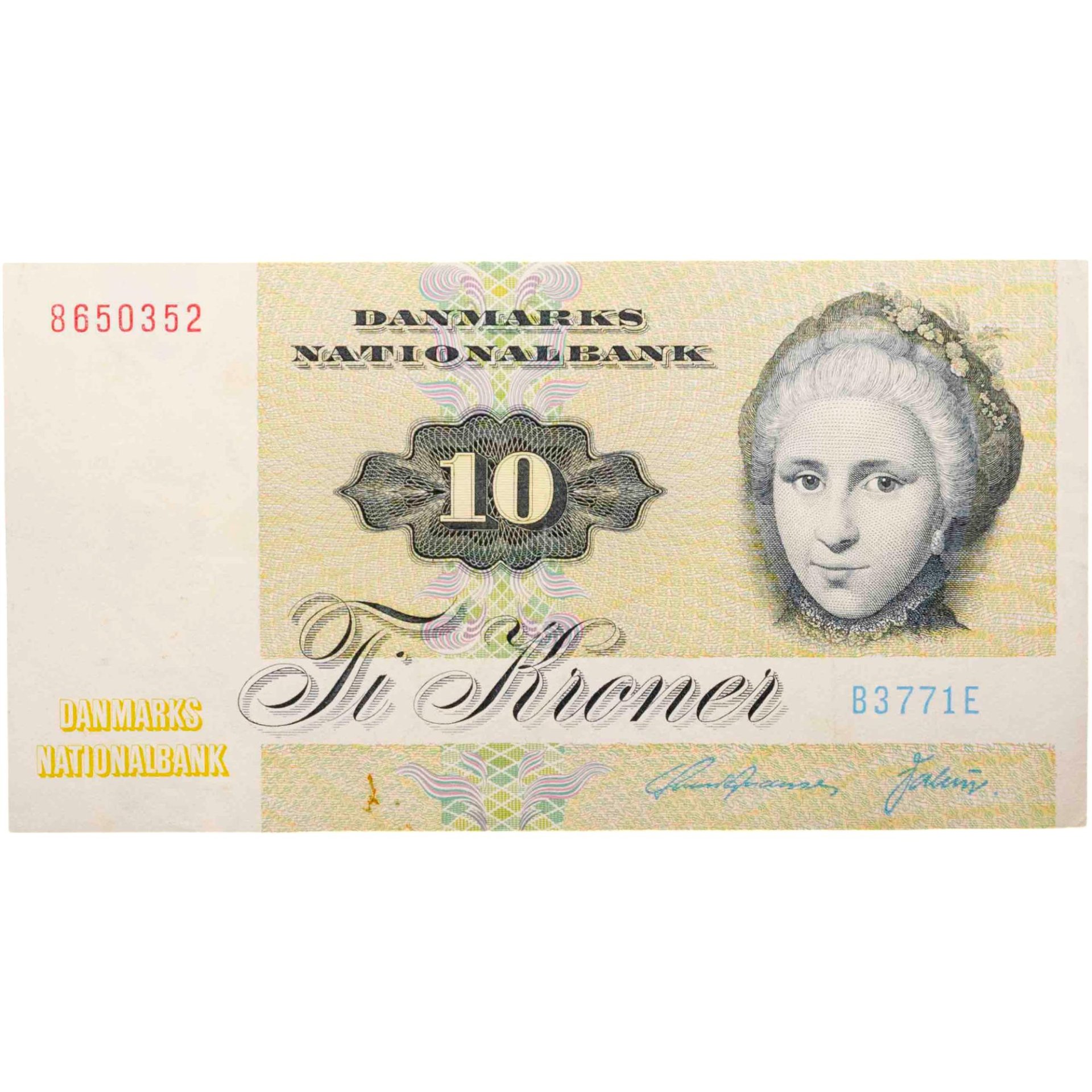 Дания 10 крон 1972