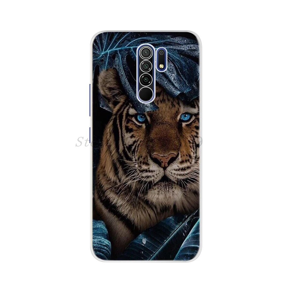 Чехол для Xiaomi Redmi 9, мягкий силиконовый чехол для Xiaomi Redmi 9 глобальная версия bag-ob06