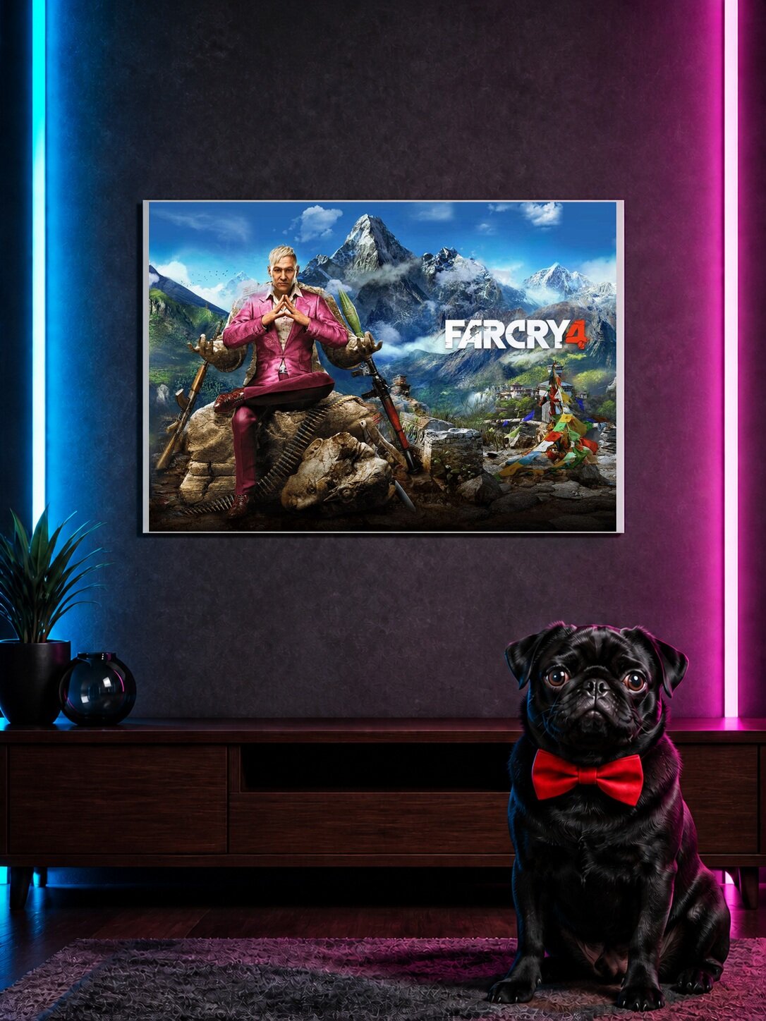 Постер Far Cry Мир — таинственная игровая сцена A3