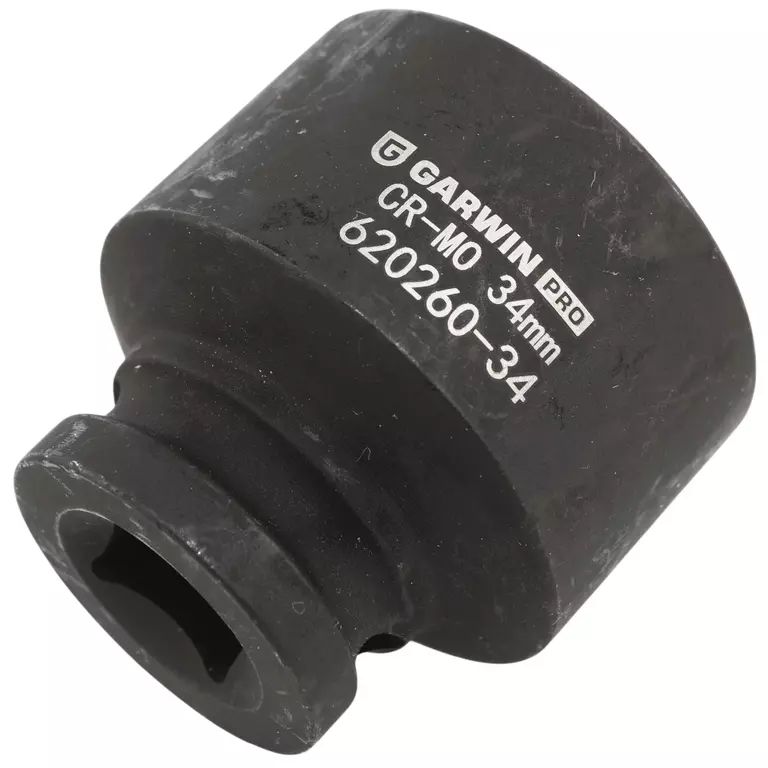 Головка, 1/2", 34 мм, торцевая, 6-гранная, ударная GARWIN PRO 620260-34