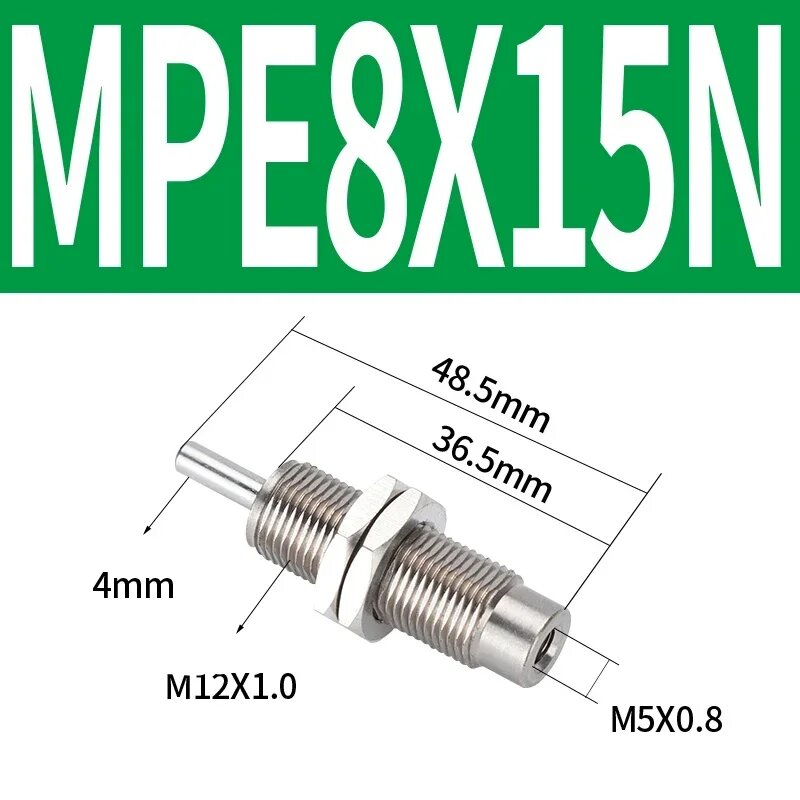 Пневматический цилиндр MPE8X15N, цвет MPE8X15N