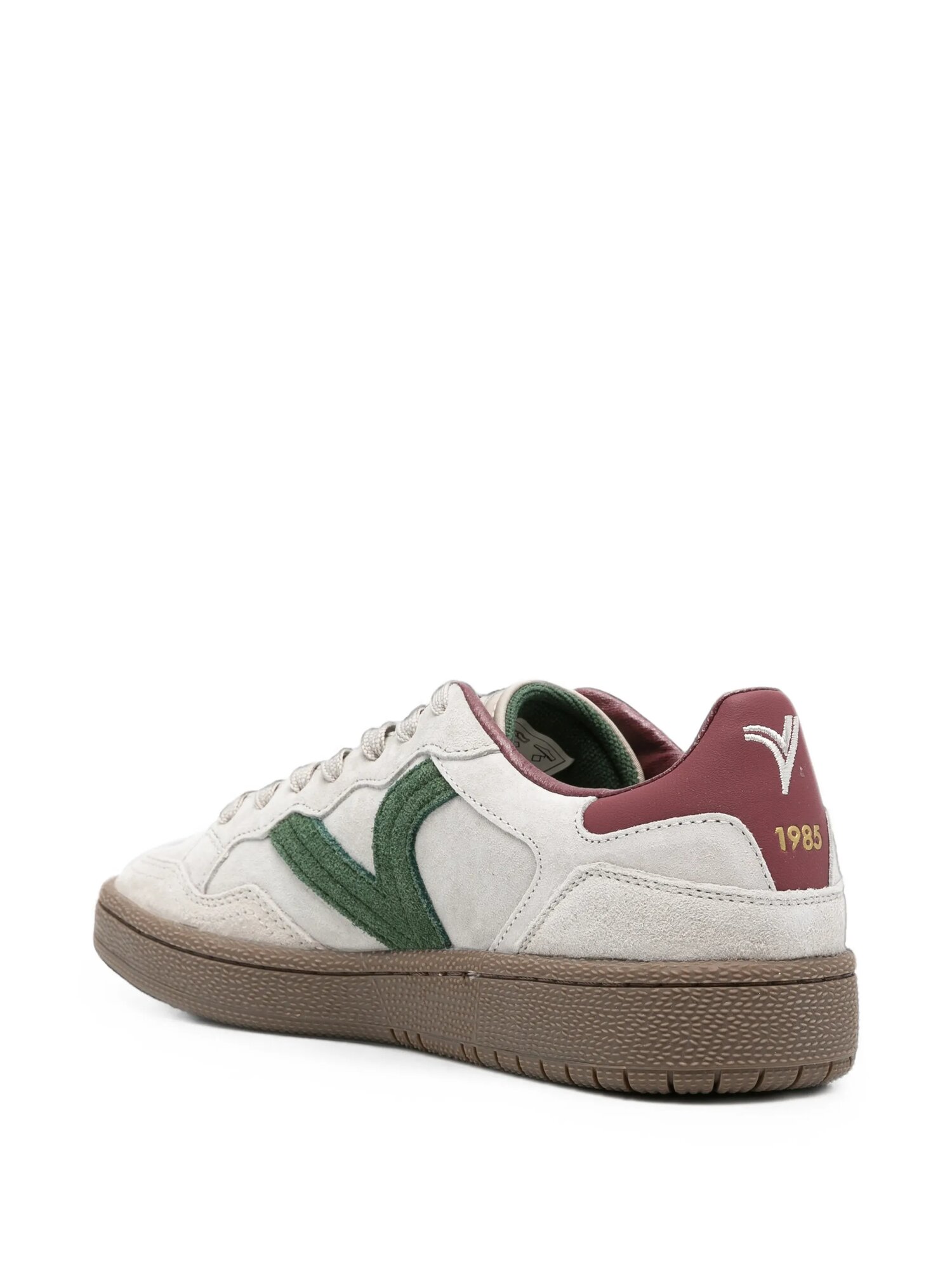Кроссовки Victoria Suede logo-patch sneakers, размер 43, серый — фото 1