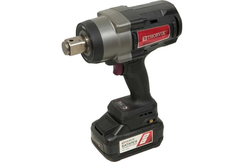 Гайковерт аккумуляторный THORVIK BWI20525 1"DR, 20В, 2500 Нм