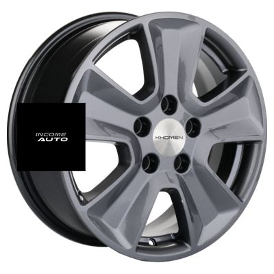 Колесный диск Khomen Wheels KHW1601 (Huyndai/Kia) 6x16 Gray