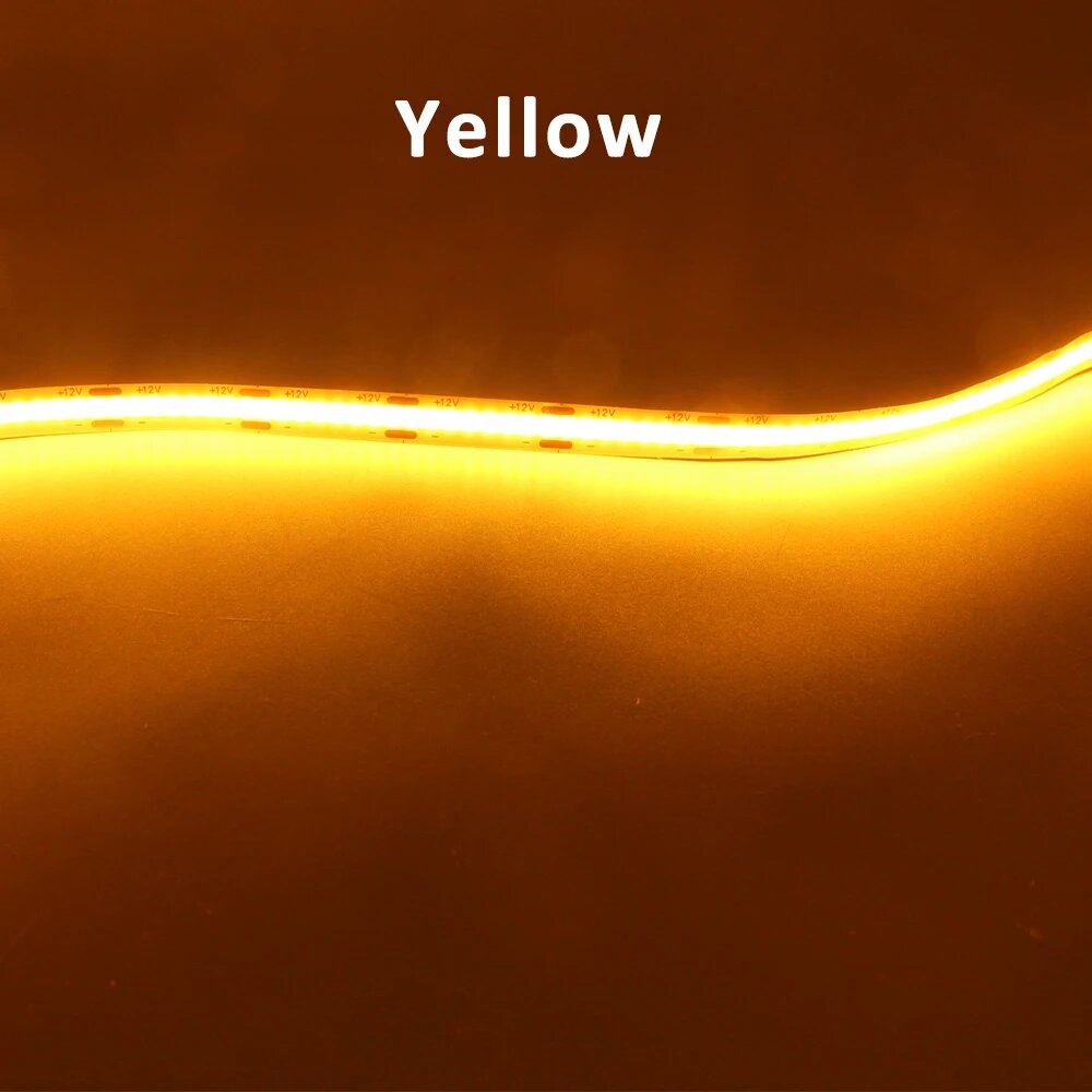Светодиодная лента Yellow, 5м, 12В, 320 LED/м