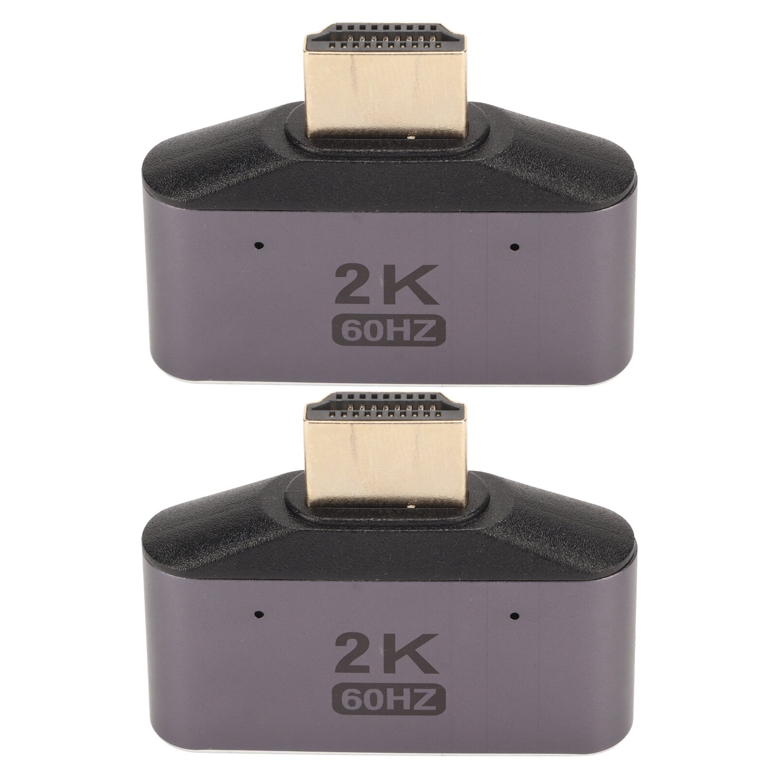 Адаптер HDMI 1 в 2, Male на два Female, 2K 60Hz, видеосплиттер с индикатором (2 шт.)