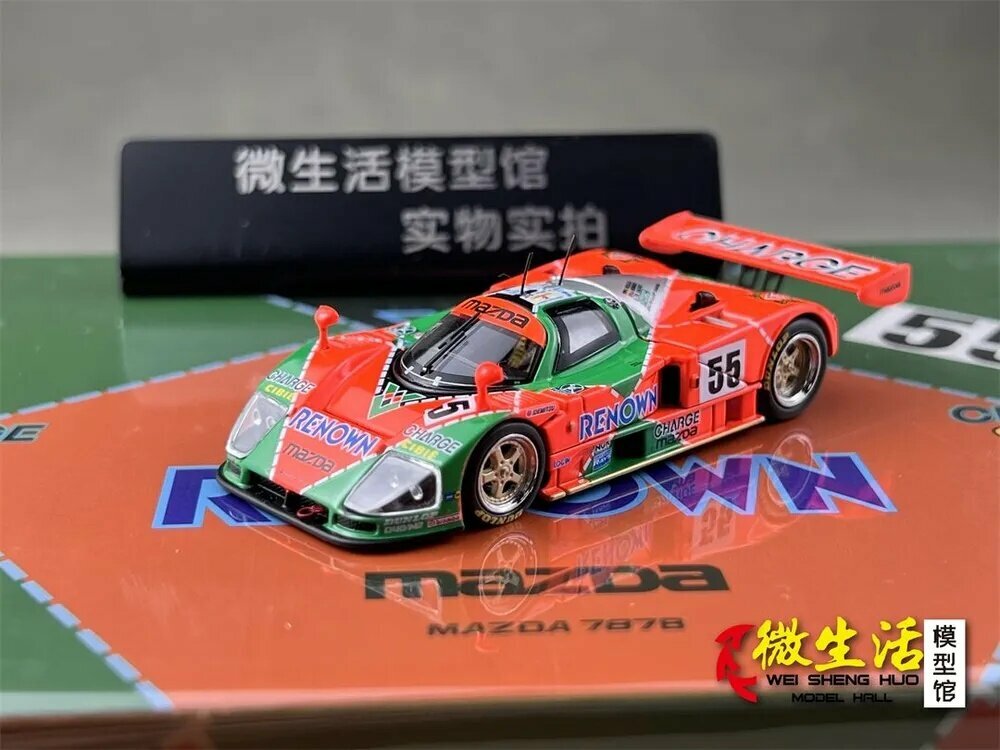 MOTORHELIX 1:64 Mazda 787B Легковая модель автомобиля