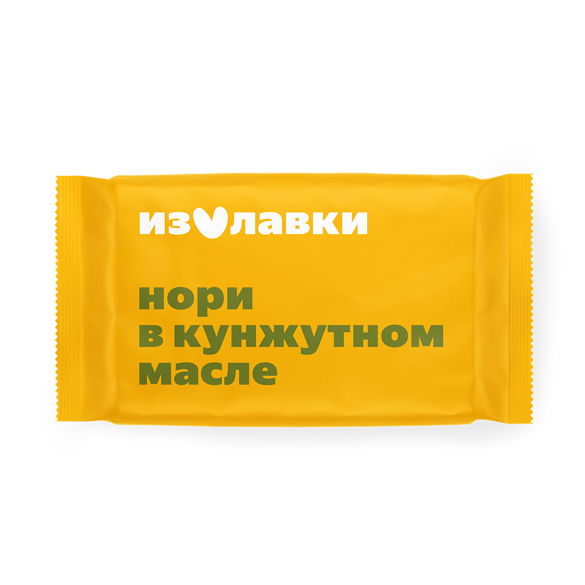 Чипсы Нори "Из Лавки", из водорослей, в кунжутном масле, 55 г