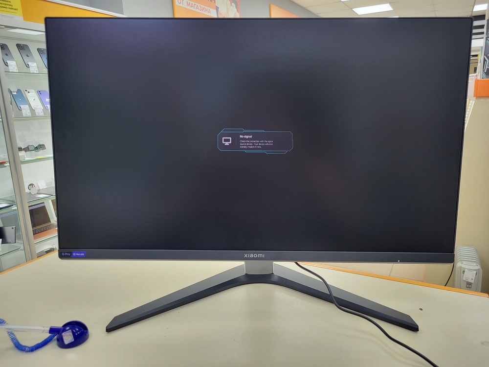 27" Монитор Xiaomi Mini LED G Pro 27i, IPS, 2560x1440, 180 Гц ELA5585EU, белый, Б/У, Уценка