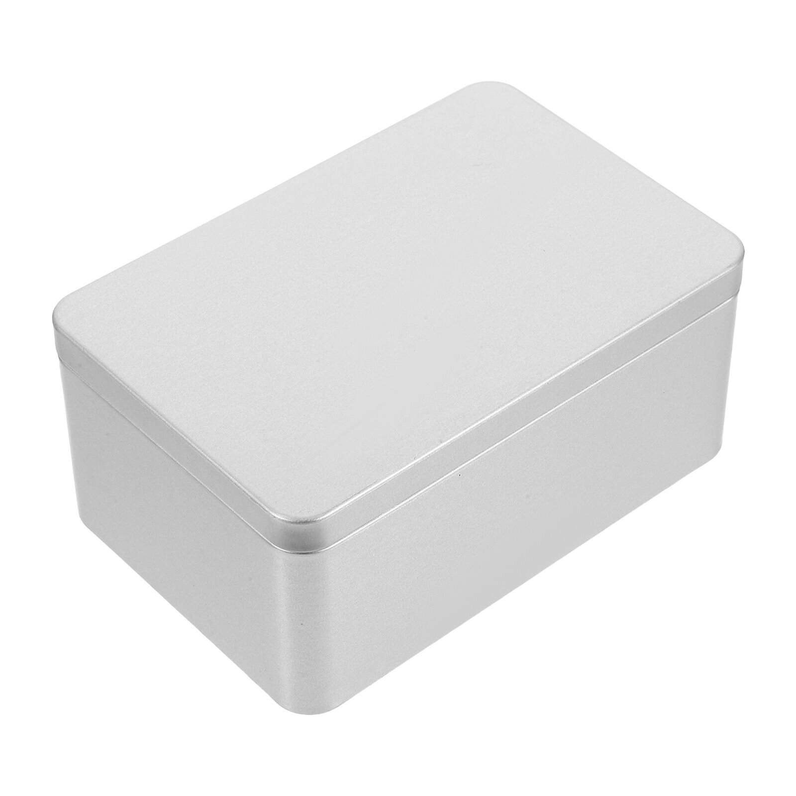 Многофункциональная Жестяная Коробка Для Хранения Швейных Принадлежностей, Серебристая, 15.00X10.00X6.80CM, 1 Упаковка