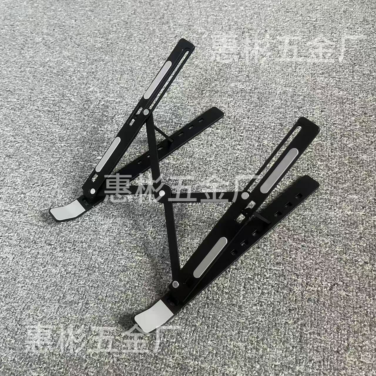 Алюминиевый сплав держатель для ноутбука плоский кронштейн 2-в-1 складной многоступентный регулируемый кронштейн оптом
