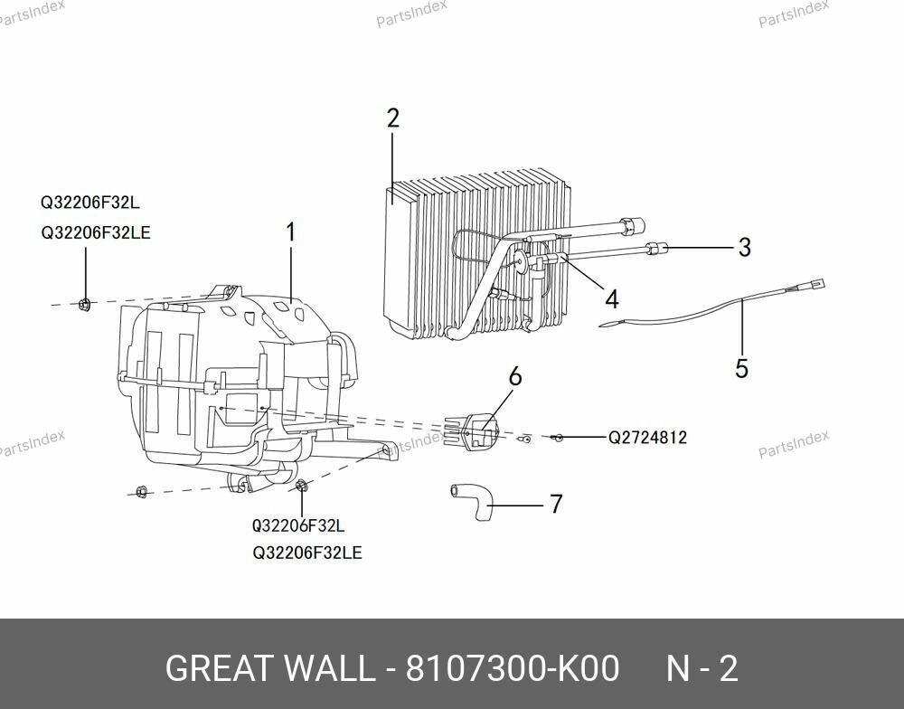 Модуль регулировки скорости вентилятора, GREAT WALL 8107300K00