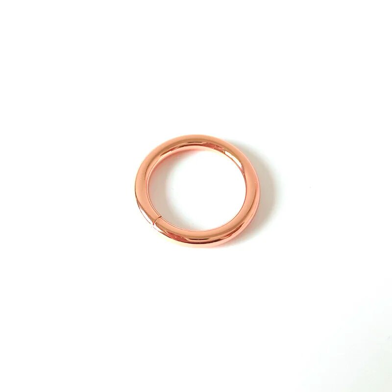 Кольцо для фурнитуры Rose Gold, внутренний диаметр 20 мм