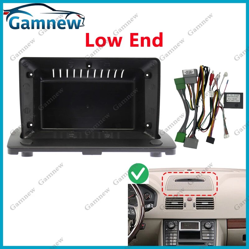 Автомобильный радиоприемник для VOLVO XC90 2002-2014 гг. 9-дюймовая рамка Android 2Din MP5- стереопанель