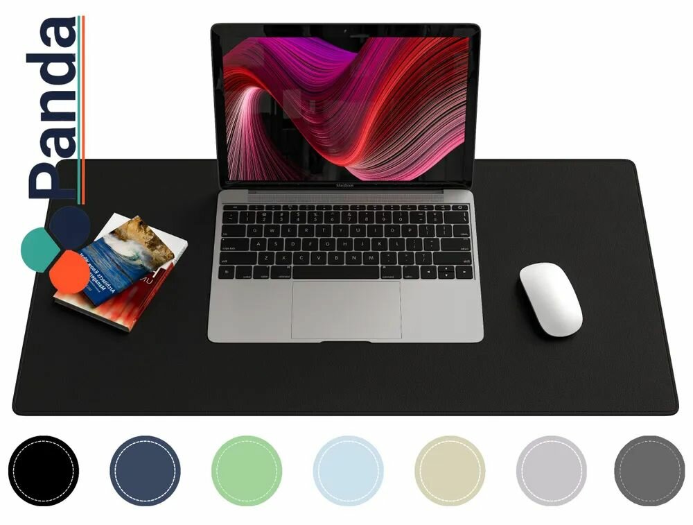 Коврик для стола 80 см x 40 см, материал: Искусственная кожа