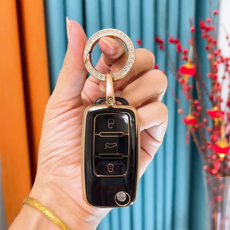 Подходит для чехла ключа Brilliance Xinri I03, чехла ключа электромобиля Dongfeng Little Tiger FEV, чехла ключа