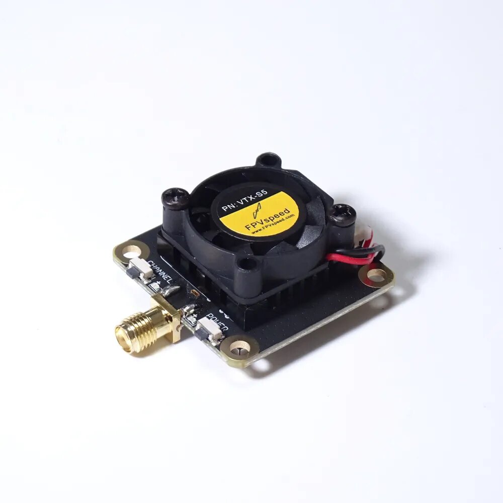 FPVspeed Bидеопередатчик VTX-S5 vtx 1.7ГГц/1.9ГГц, 1.6Вт-2Вт Передатчик на 8CH