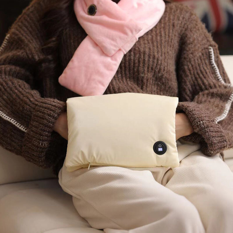 Графеновый грелка для рук, перезаряжаемая, без воды, взрывобезопасная, портативная зимняя нагревательная артефакт для детей