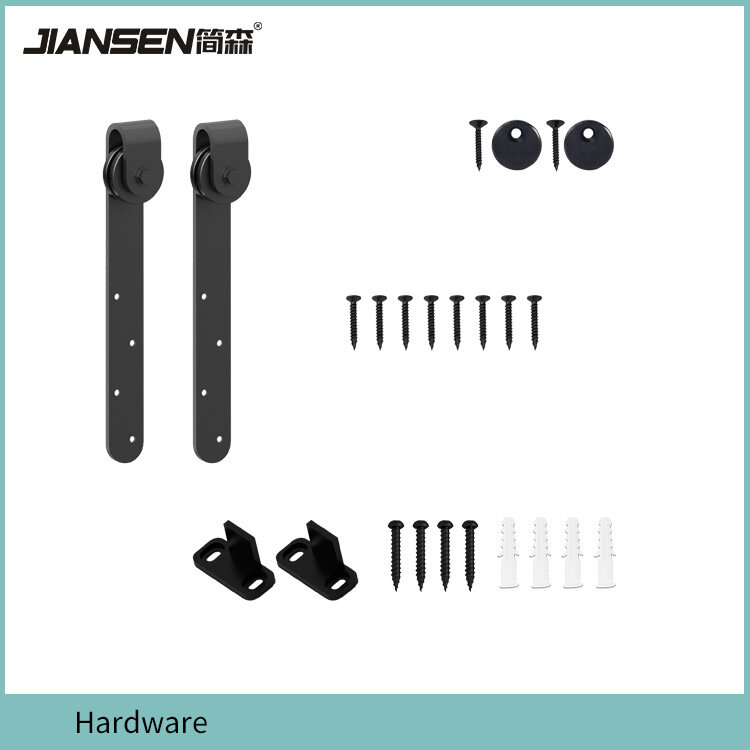 Американская мини-дверь для сарая, направляющая для двери шкафа, раздвижная дверь для телевизионного шкафа, полный набор аксессуаров для фурнитуры