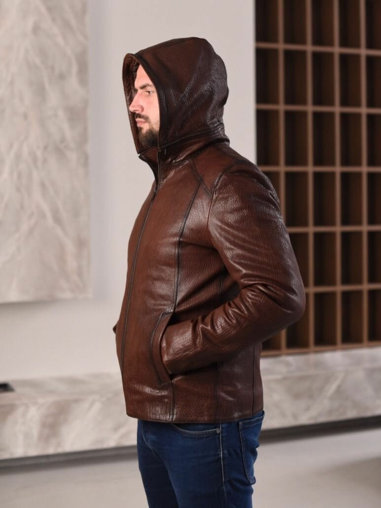 Куртка кожаная