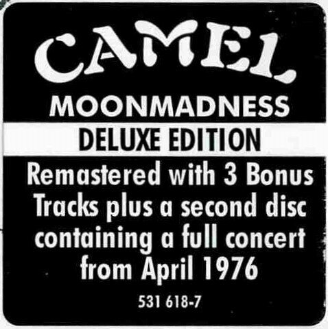 Компакт-диск Camel - Moonmadness (Deluxe Edition) (2 CD) — фото 1