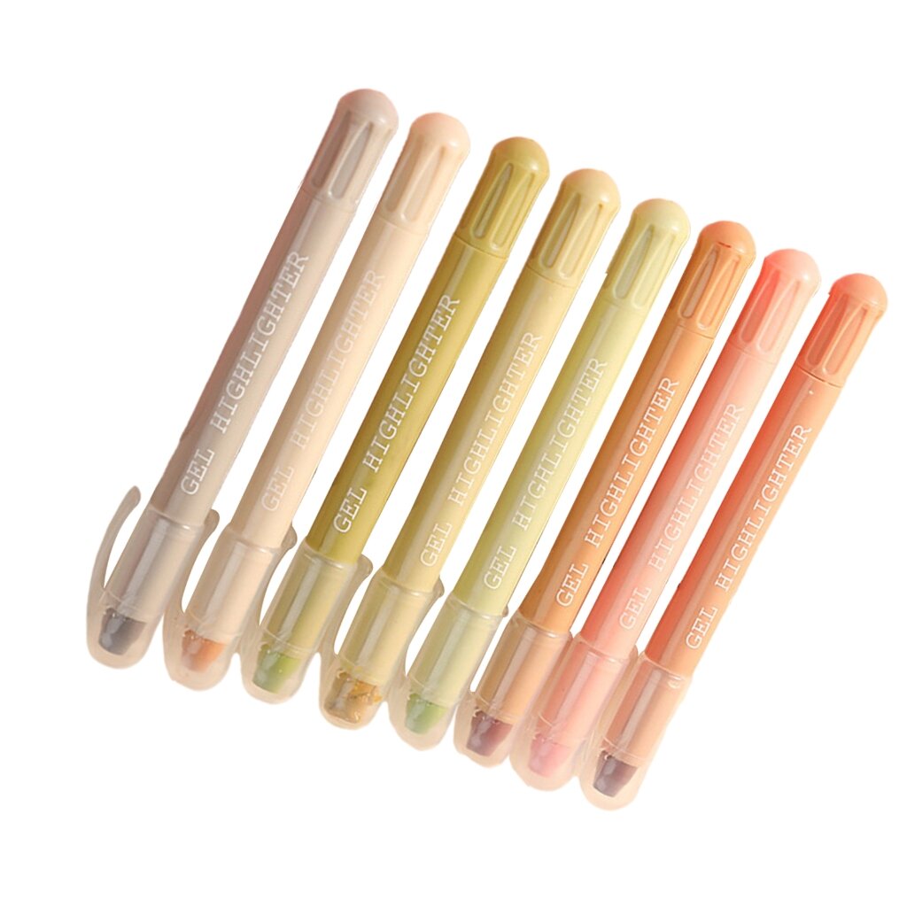 8 Шт Эстетическая Маркерная Ручка Маркеры-Хайлайтеры Библия Маркер Флуоресцентная Ручка Библейский Маркер Школьные Принадлежности