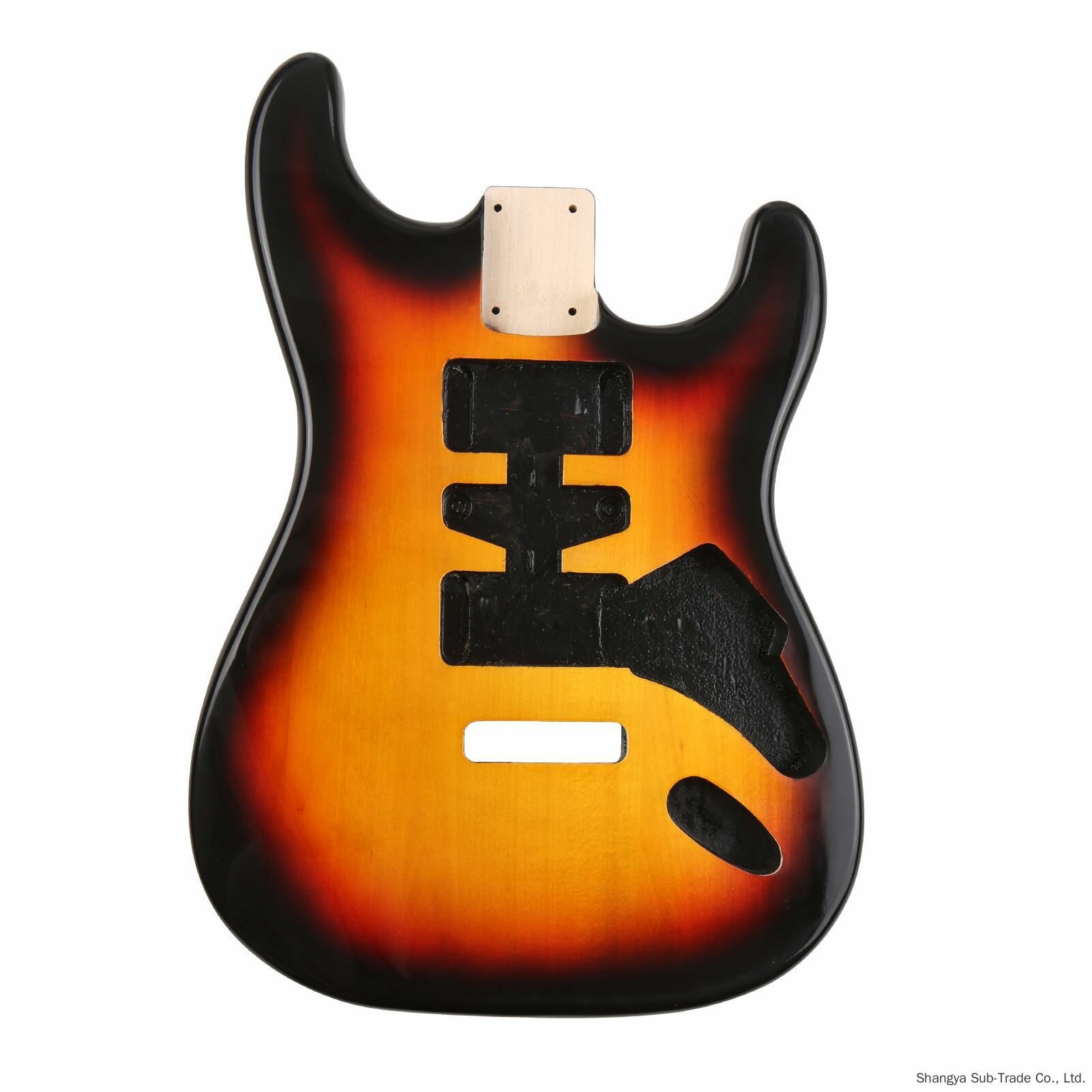 Корпус электрогитары ammoon Незаконченный корпус гитары Заготовка из ольхового дерева