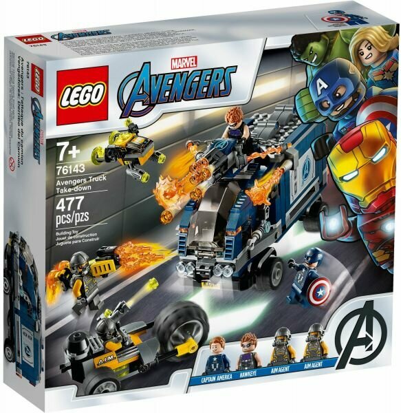 Lego 76143 Super Heroes Нападение на грузовик