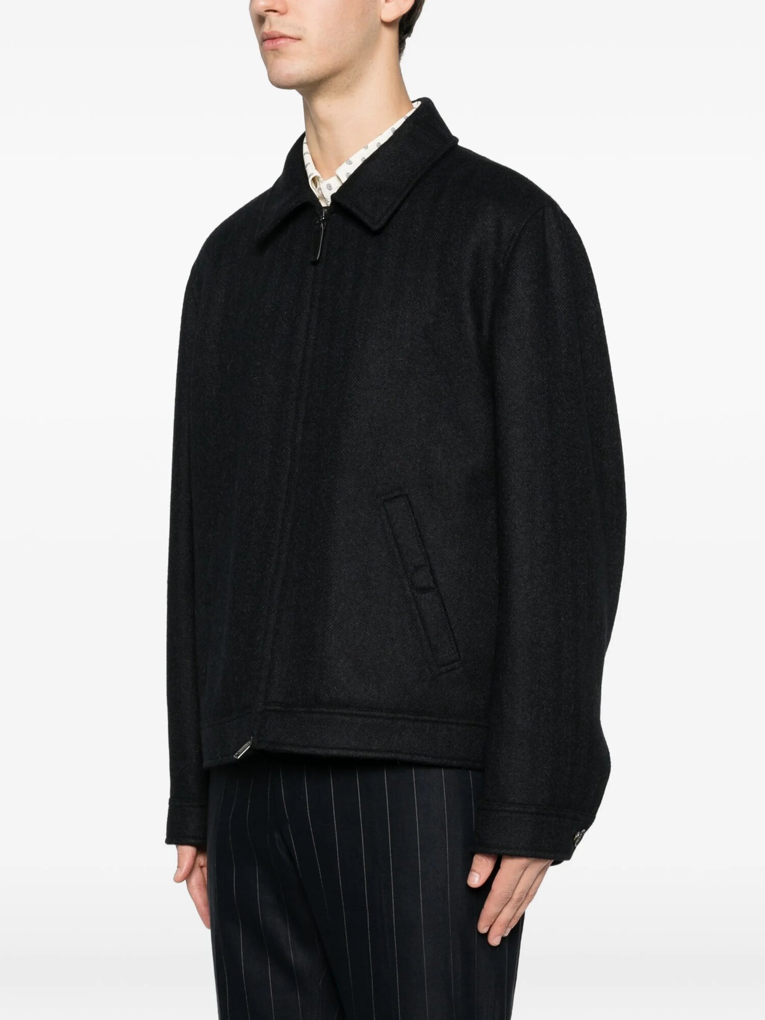 Куртка Brioni, размер L, black/black — фото 1