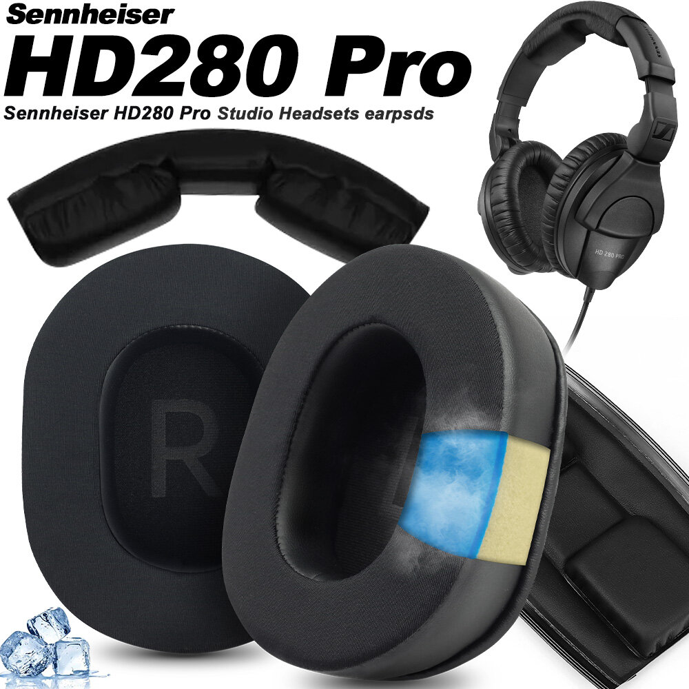 Амбушюры Sennheiser HD280 Pro, HMD280 PRO пенные Белковая повязка на голову