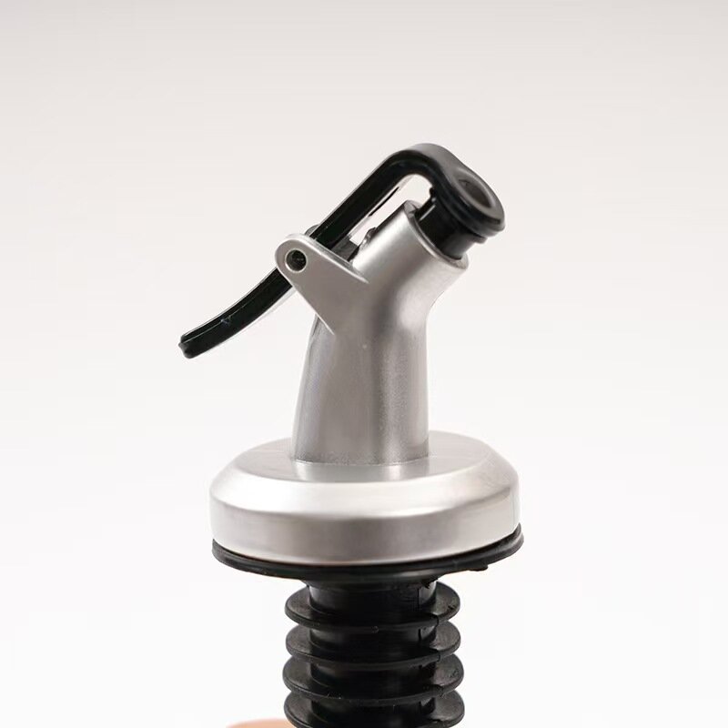 Круглая прозрачная стеклянная масляная бутылка Amazon с большой емкостью 500 мл для домашней кухни, простая масляная емкость Amazon