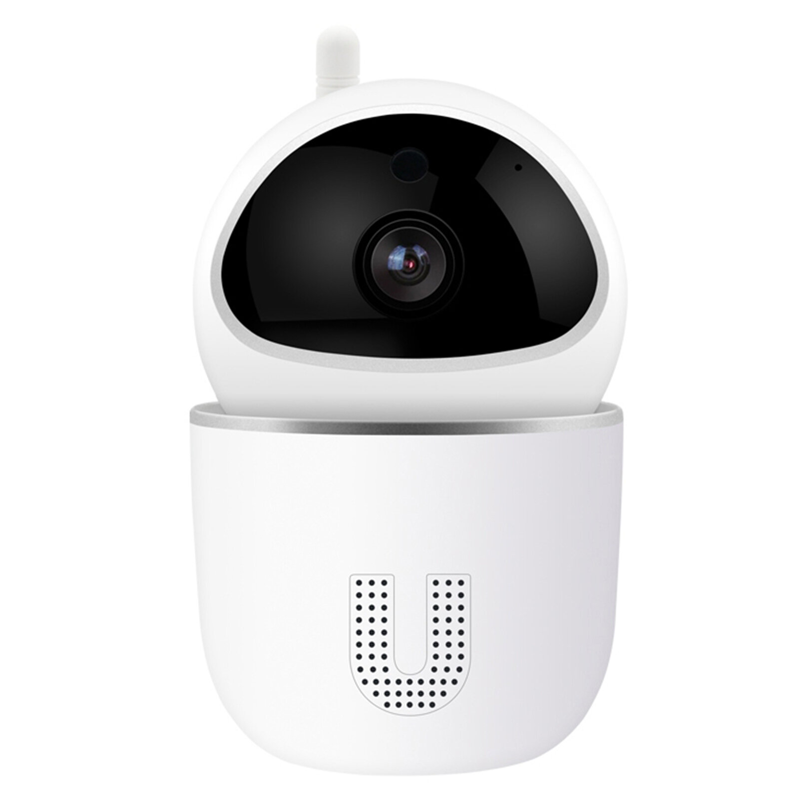 Камера для безопасности дома Wi-Fi 1080P в помещении IP-камера с детекцией звука, детекцией движения и трекингом, двусторонним аудио, ночным видением, 360-градусным обзором, приложение YCC365PLUS, разрешение 1920x1080, 2.0 MP, 8 инфракрасных светодиодов,