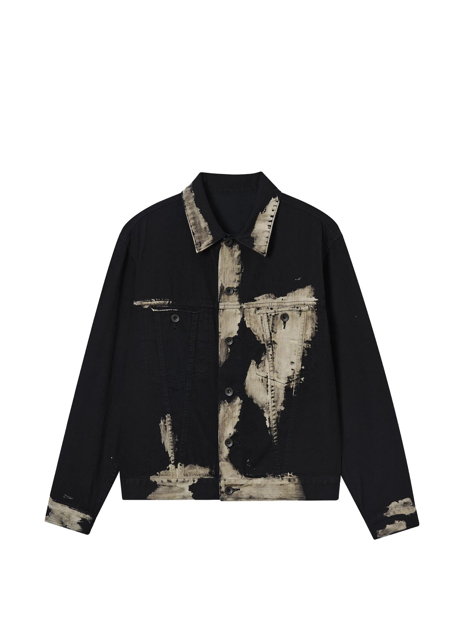 Куртка Buttoned collared jacket