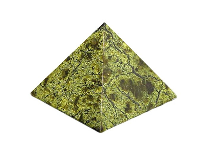 Пирамида из камня змеевик 35мм