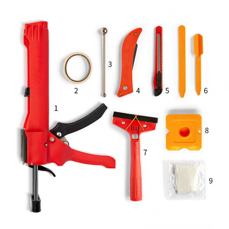 Инструмент для очистки швов, нож для заполнения швов, строительный инструмент, нож для очистки плиточных швов, набор инструментов для швов