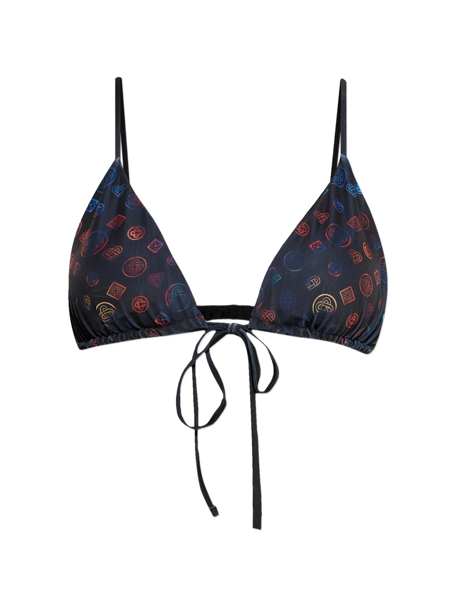 Купальник Monogram tie bikini top