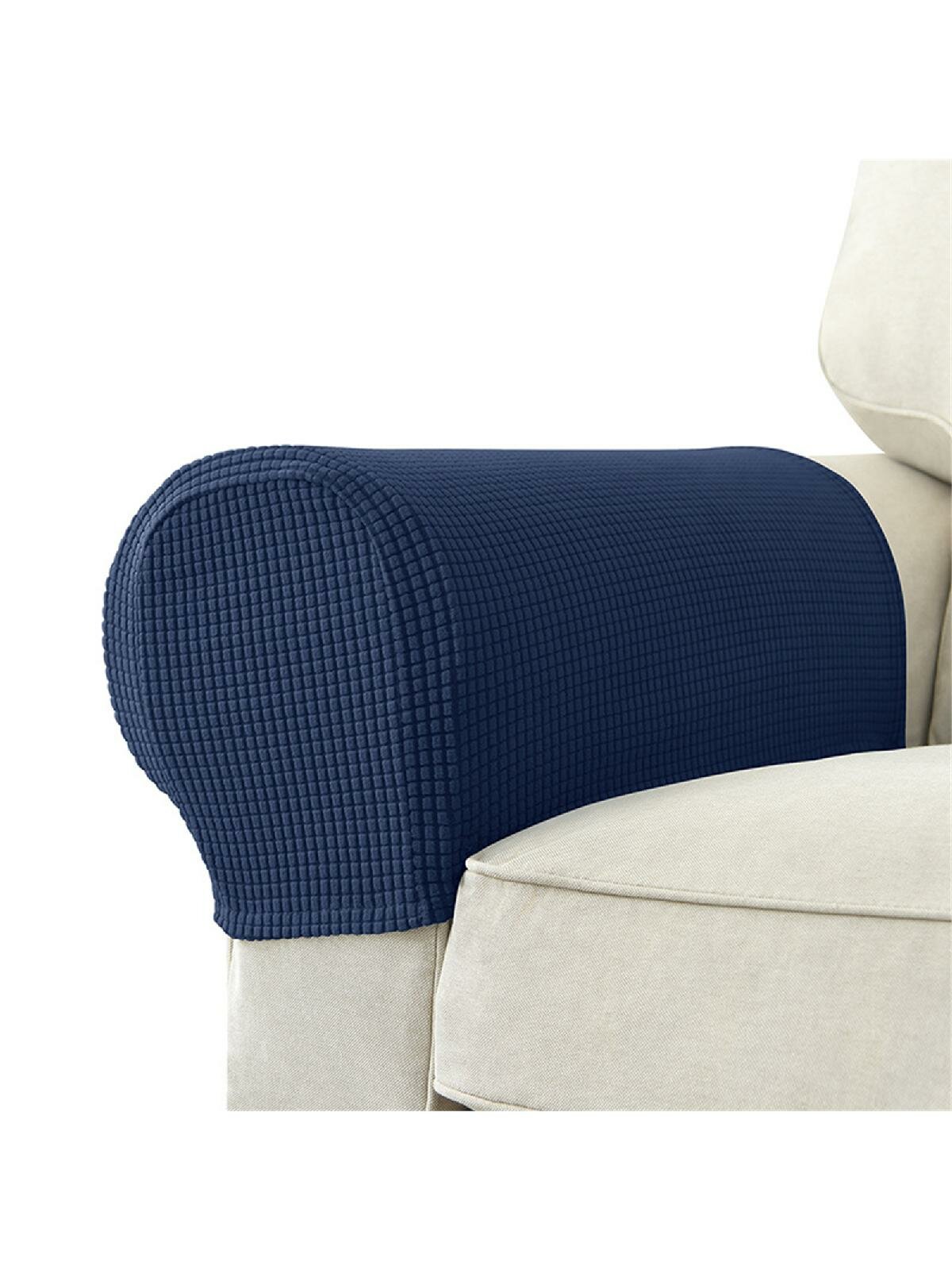 Роскошные чехлы на подлокотники кресел, устойчивые к пятнам, эластичные чехлы на подлокотники диванов