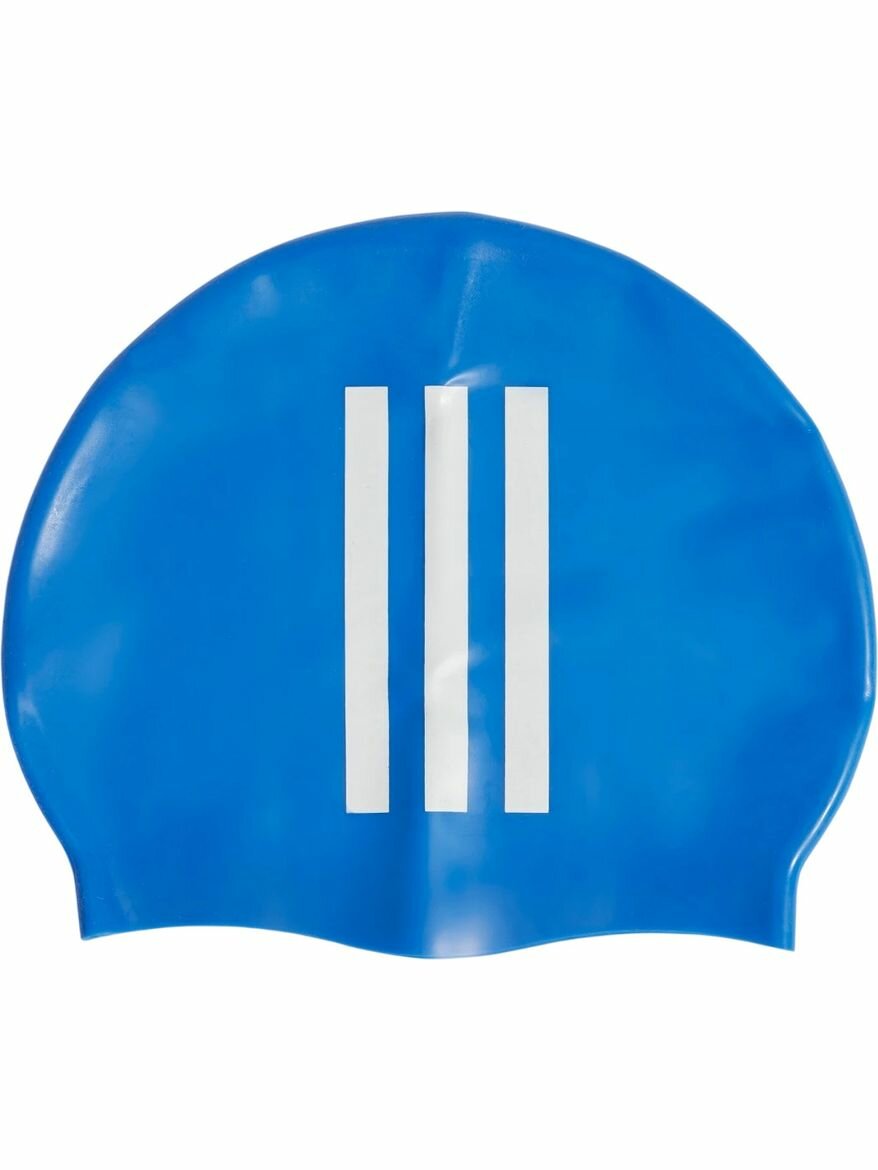 Шапочка для плавания Adidas 3-Stripes Cap K Дети белый 100% формованный силикон IA8304
